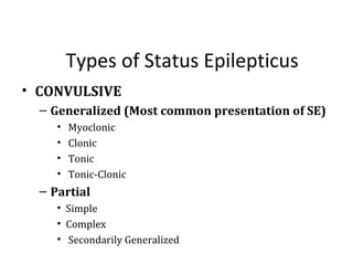 status epilepticus | PPT