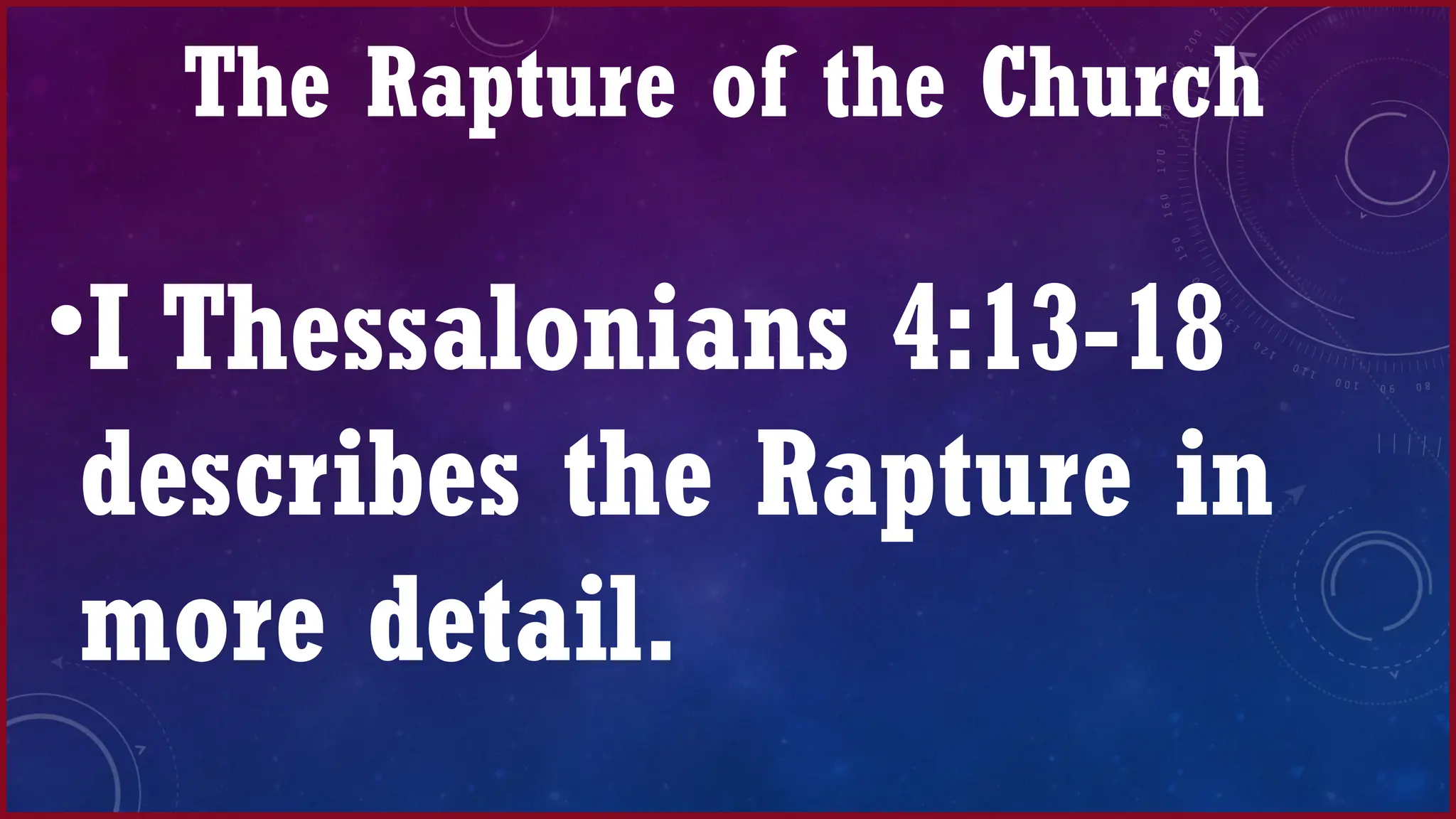 Revelation Day 11 The Rapture Revelation 9-1-24 PPT.pptx