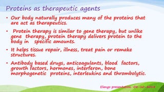Therapuetic agents | PPTX