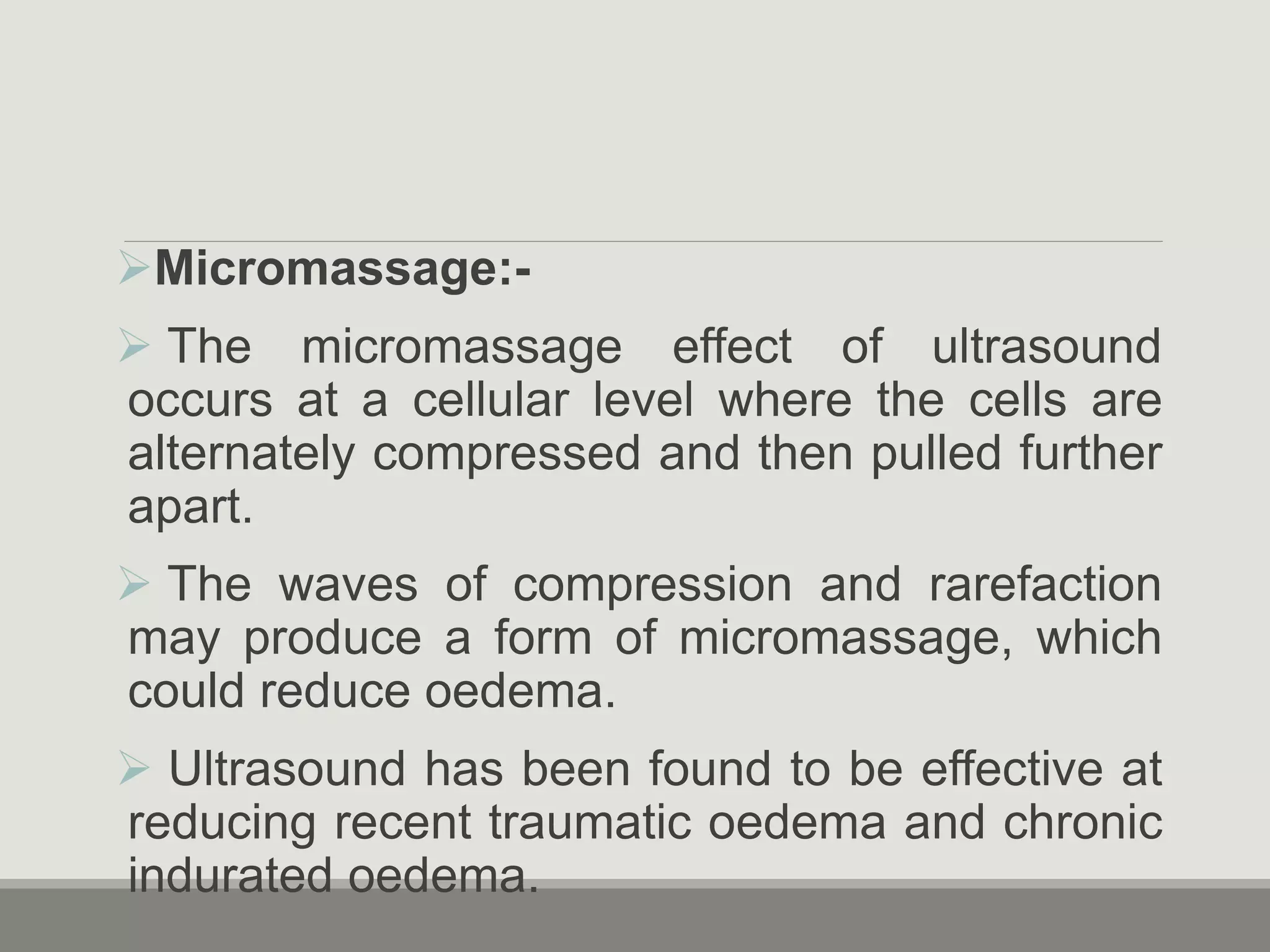 Therapeutic Ultra Sound Physiological effects.ppt
