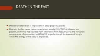 Theraputic fasting | PPTX