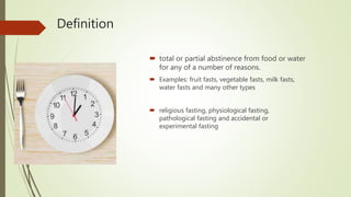 Theraputic fasting | PPTX