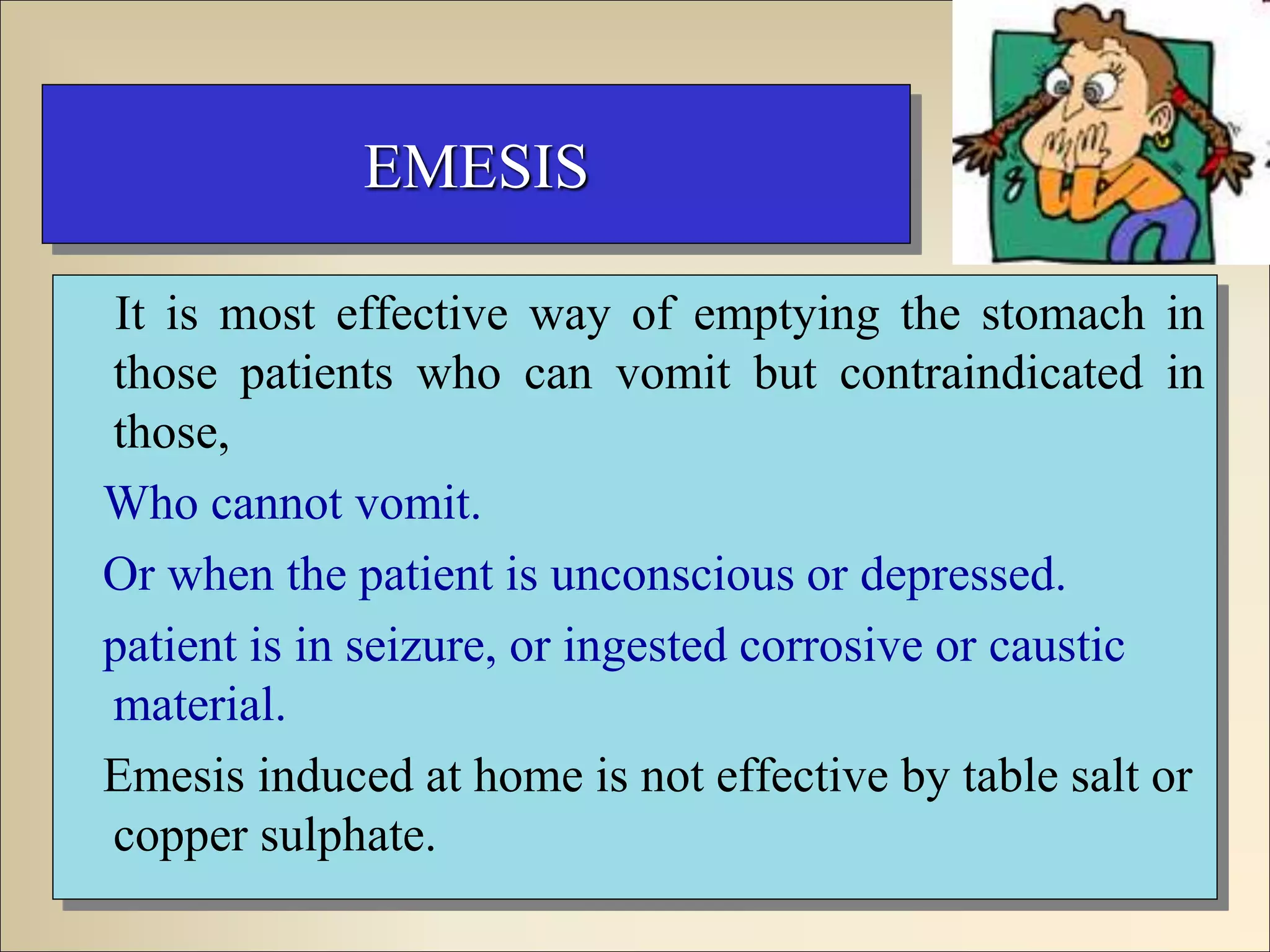 Therapy and management of toxicosis | PPT