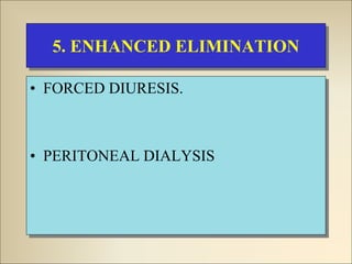 Therapy and management of toxicosis | PPT