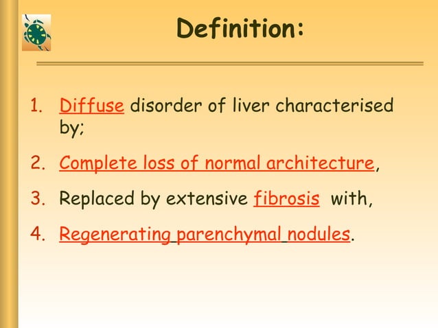 Therapy no 2 (liver cirrhosis) | PPT