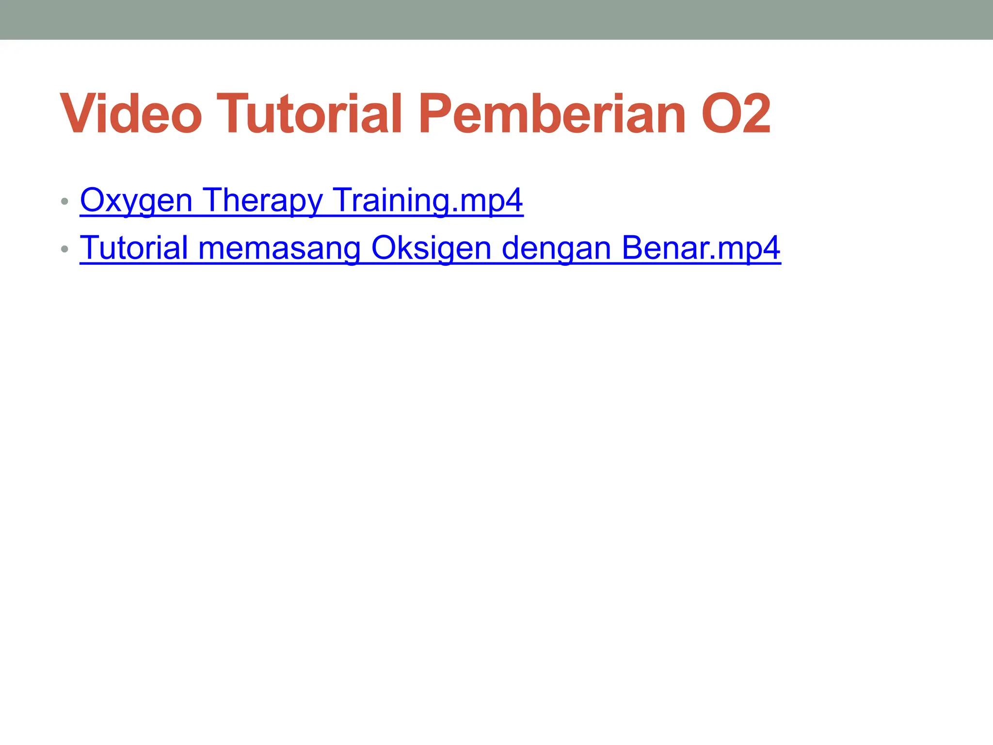 THERAPY OKSIGENASI PADA PASIEN SESAK.ppt