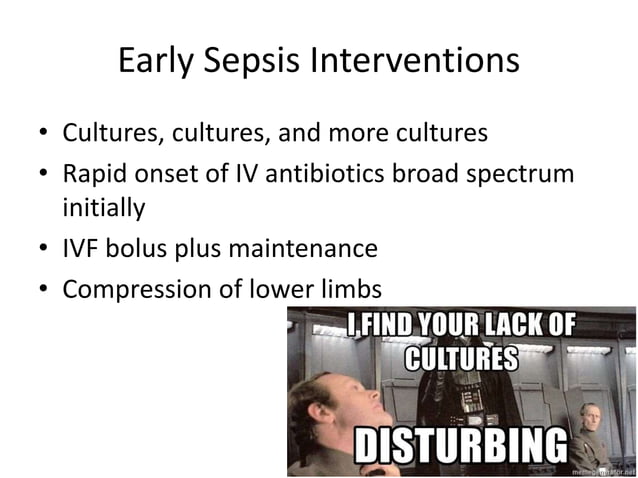 Sepsis on Rehab Unit Updated August 2020 | PPT