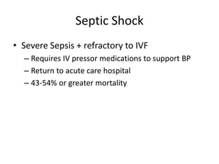 Sepsis on Rehab Unit Updated August 2020 | PPTX