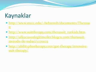 Therasuit Adeli Suit Uzay Terapi Theratogs | PPT