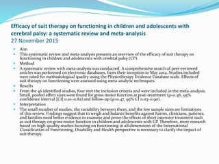 Therasuit Adeli Suit Uzay Terapi Theratogs | PPTX