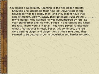The Rat Hunters | PPT