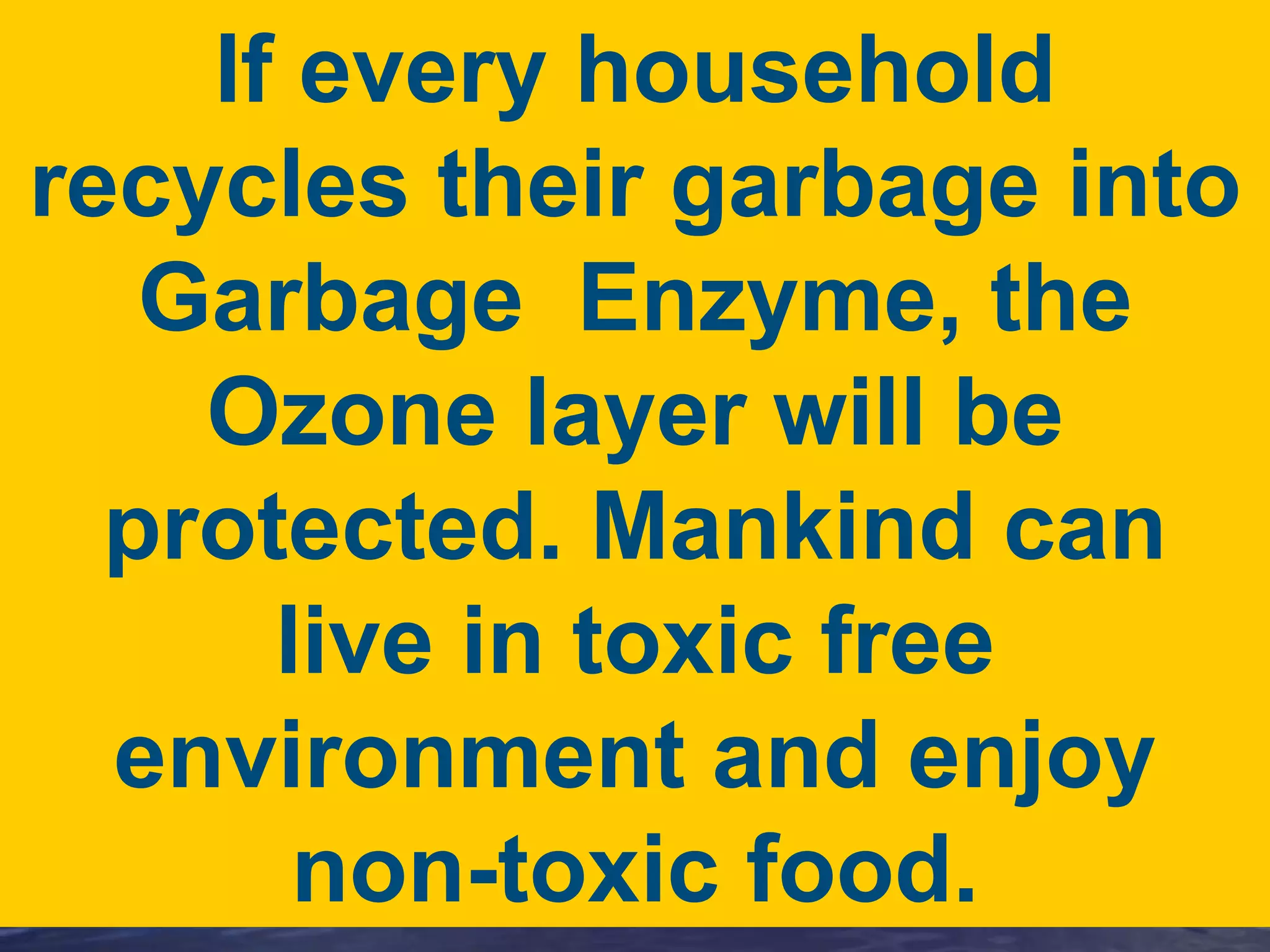 The Ratio of Garbage Enzyme | PPT | Chemistry | Science