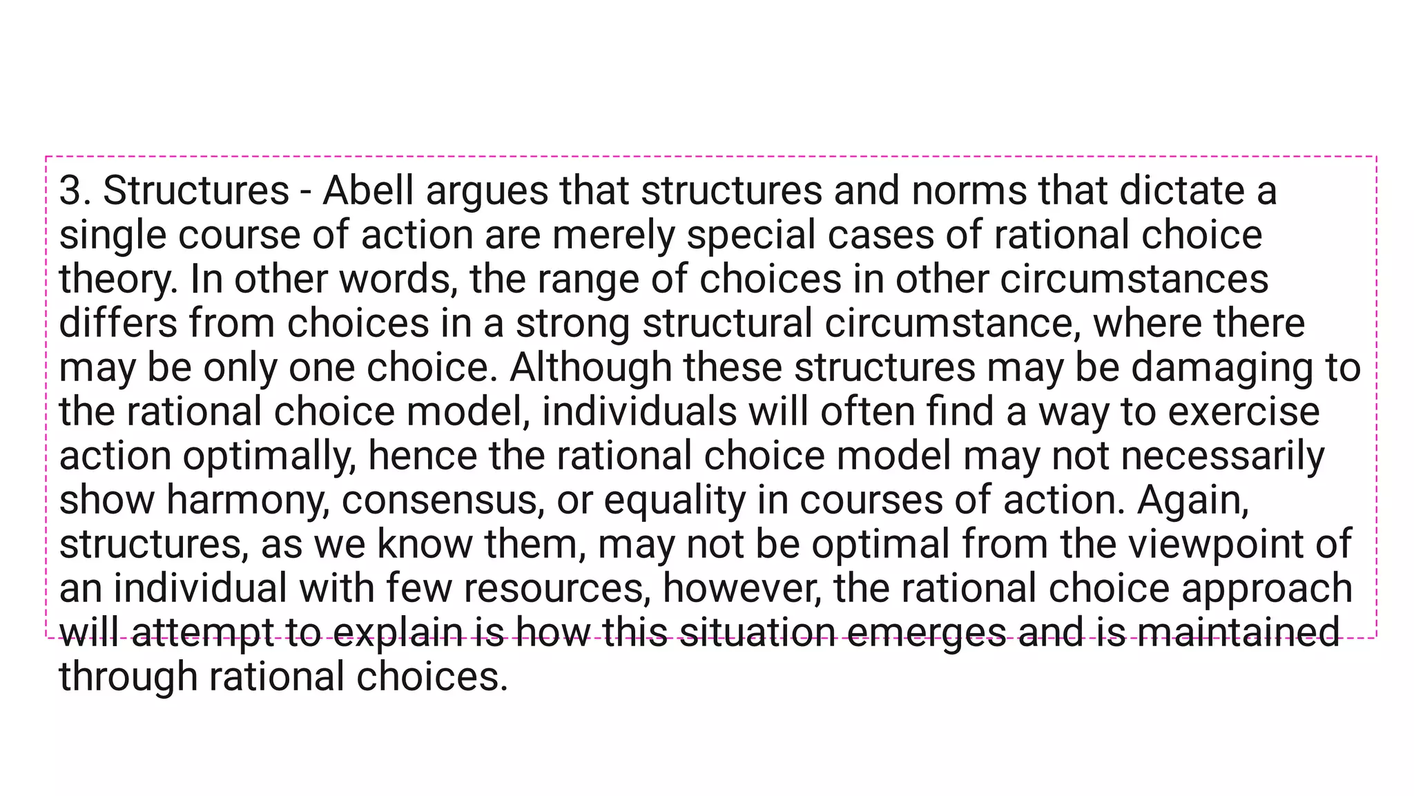 The rational choice theory | PDF