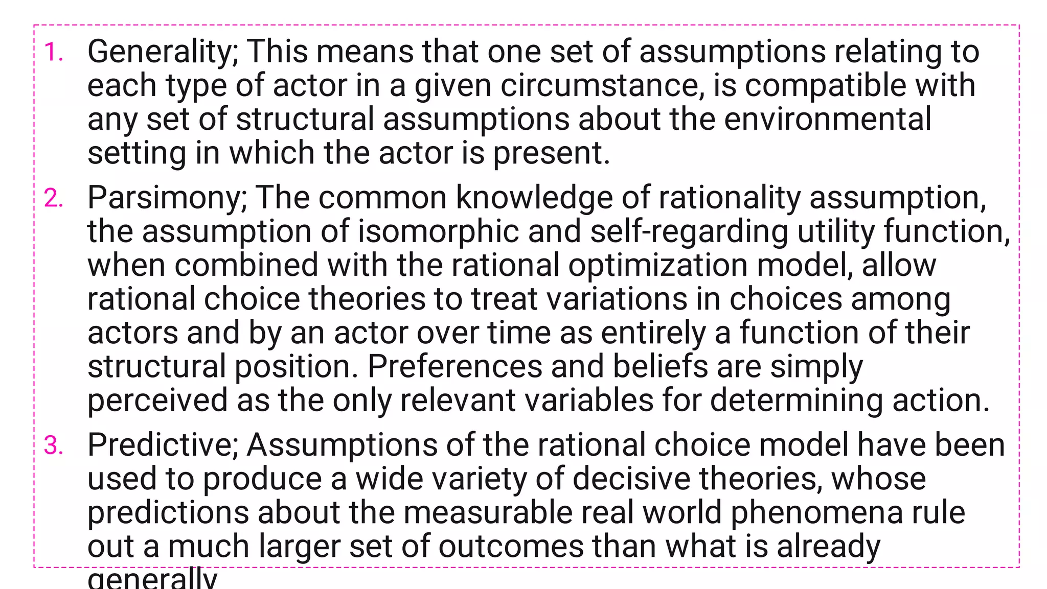 The rational choice theory | PDF