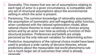 The rational choice theory | PDF | Personal Finance