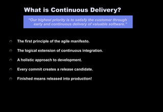 The Rationale for Continuous Delivery | PPT