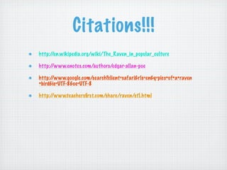 The raven | KEY | Poetry | Books and Literature