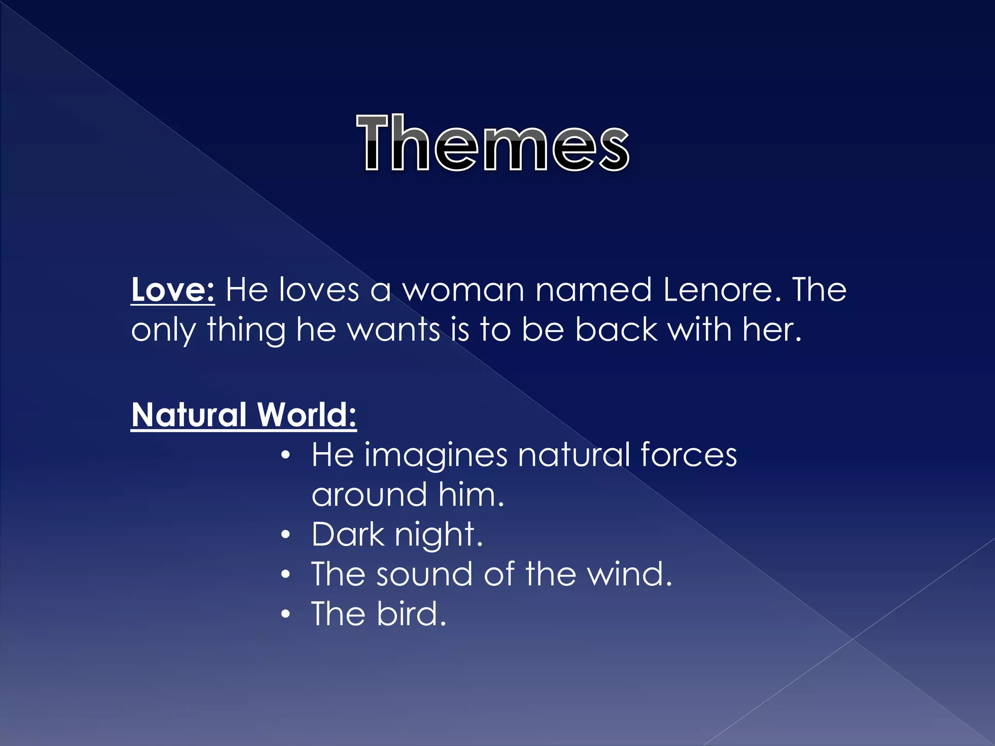 The raven analysis | PPTX