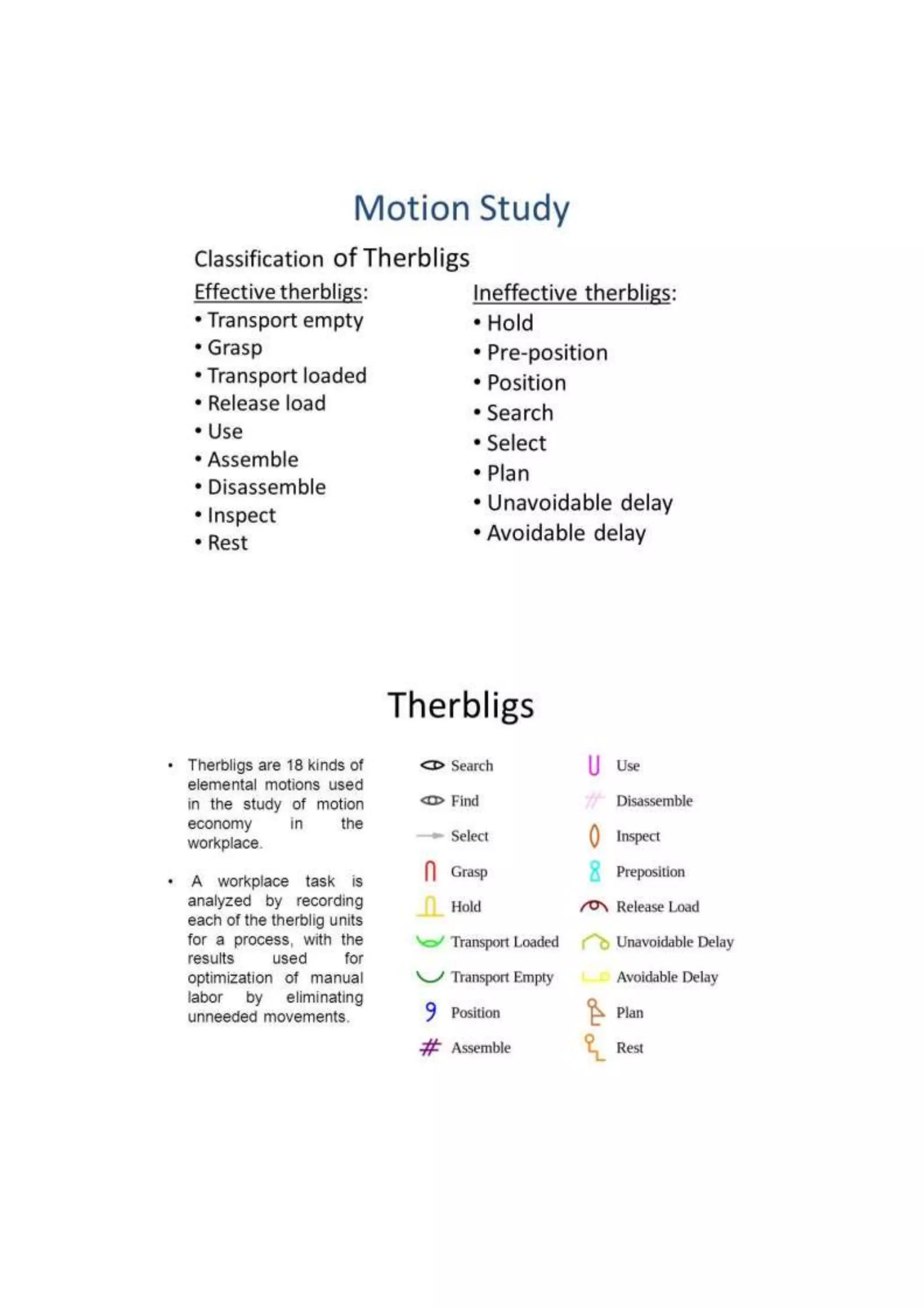 Therbligs details | DOCX