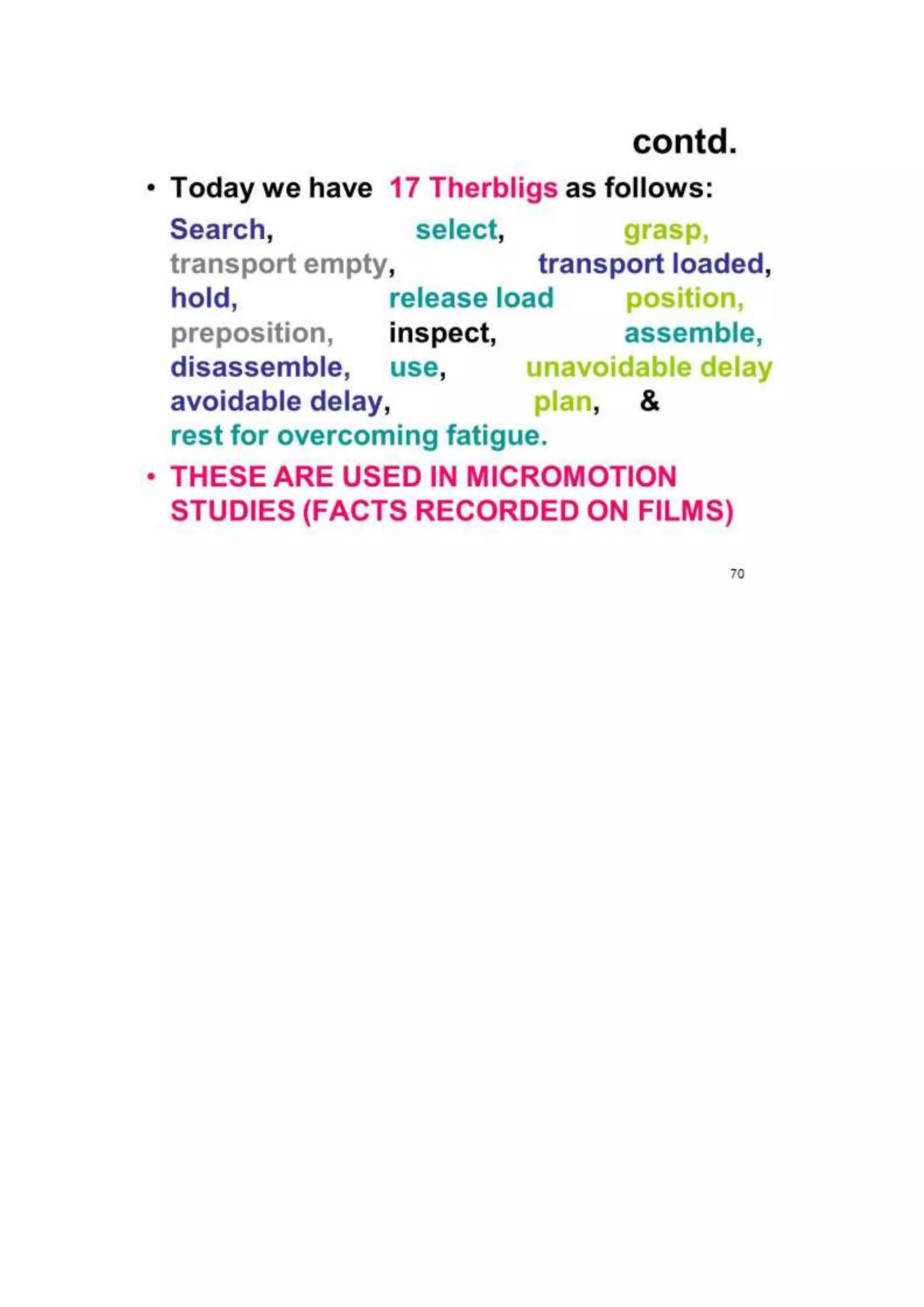 Therbligs details | DOCX