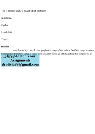 The R chart is likely to reveal which problem Instability..pdf