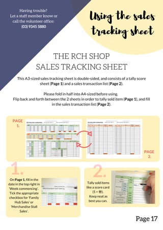 The RCH Stall Guide 2019 | PDF