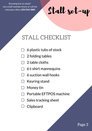 The RCH Stall Guide 2019 | PDF