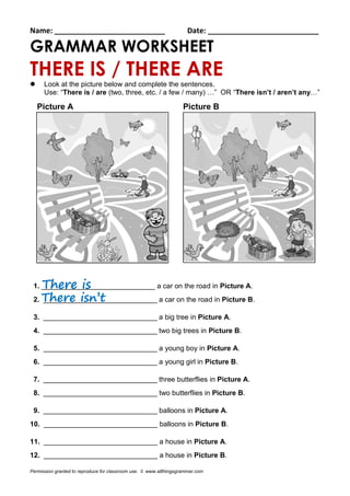 There is- there-are-writing | PDF