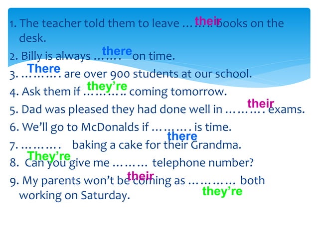 Grammar to learn..there-their-theyre.ppt