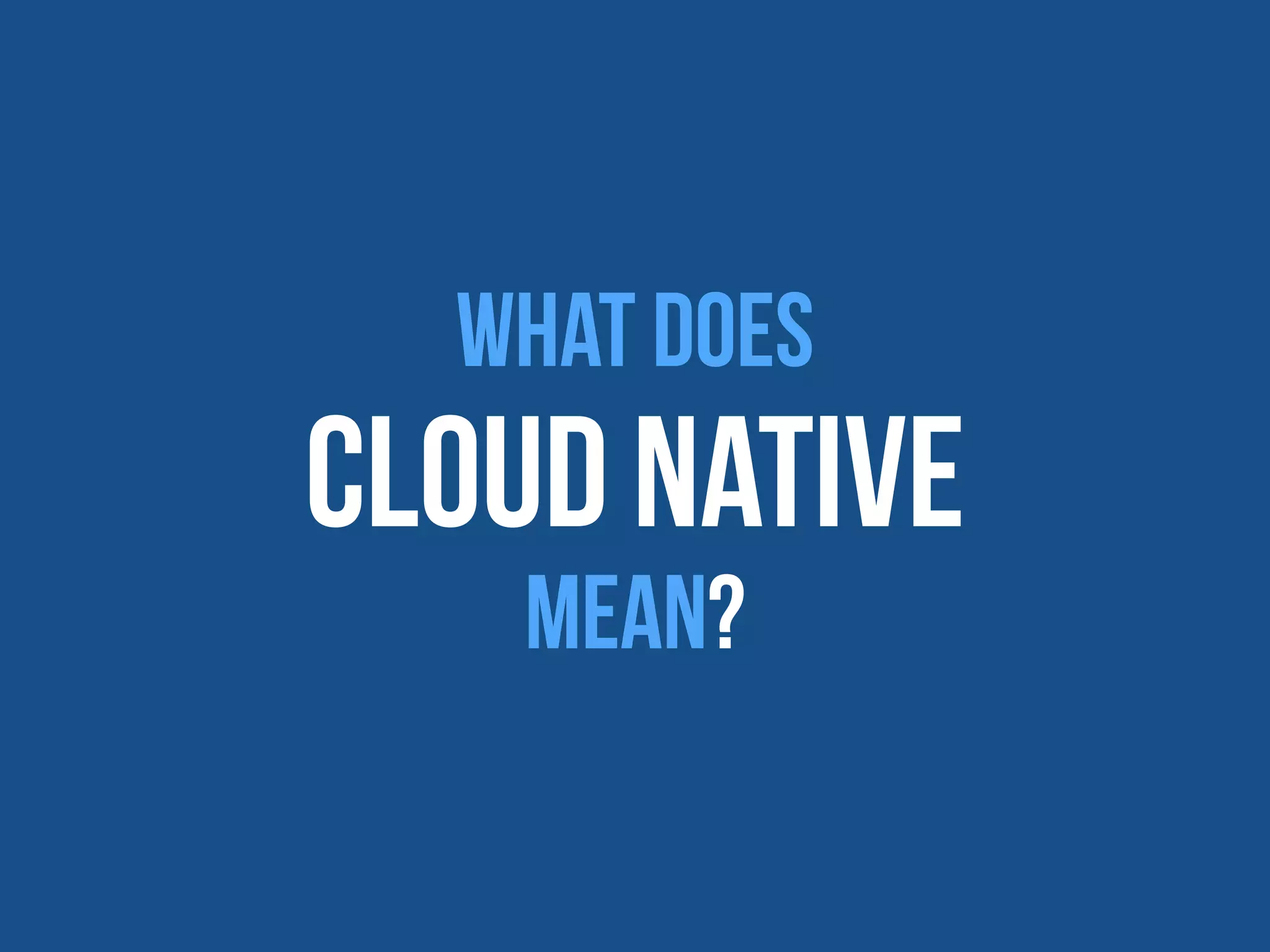 The Reactive Principles: Design Principles For Cloud Native ...