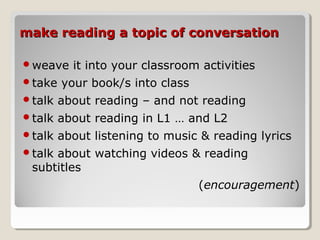 The reading habit | PPT