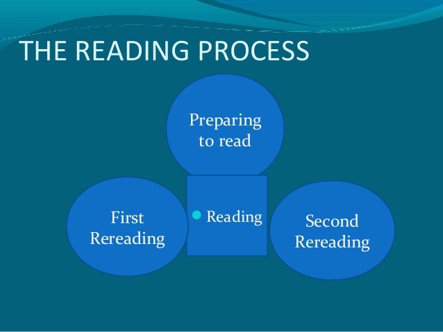 The reading process
