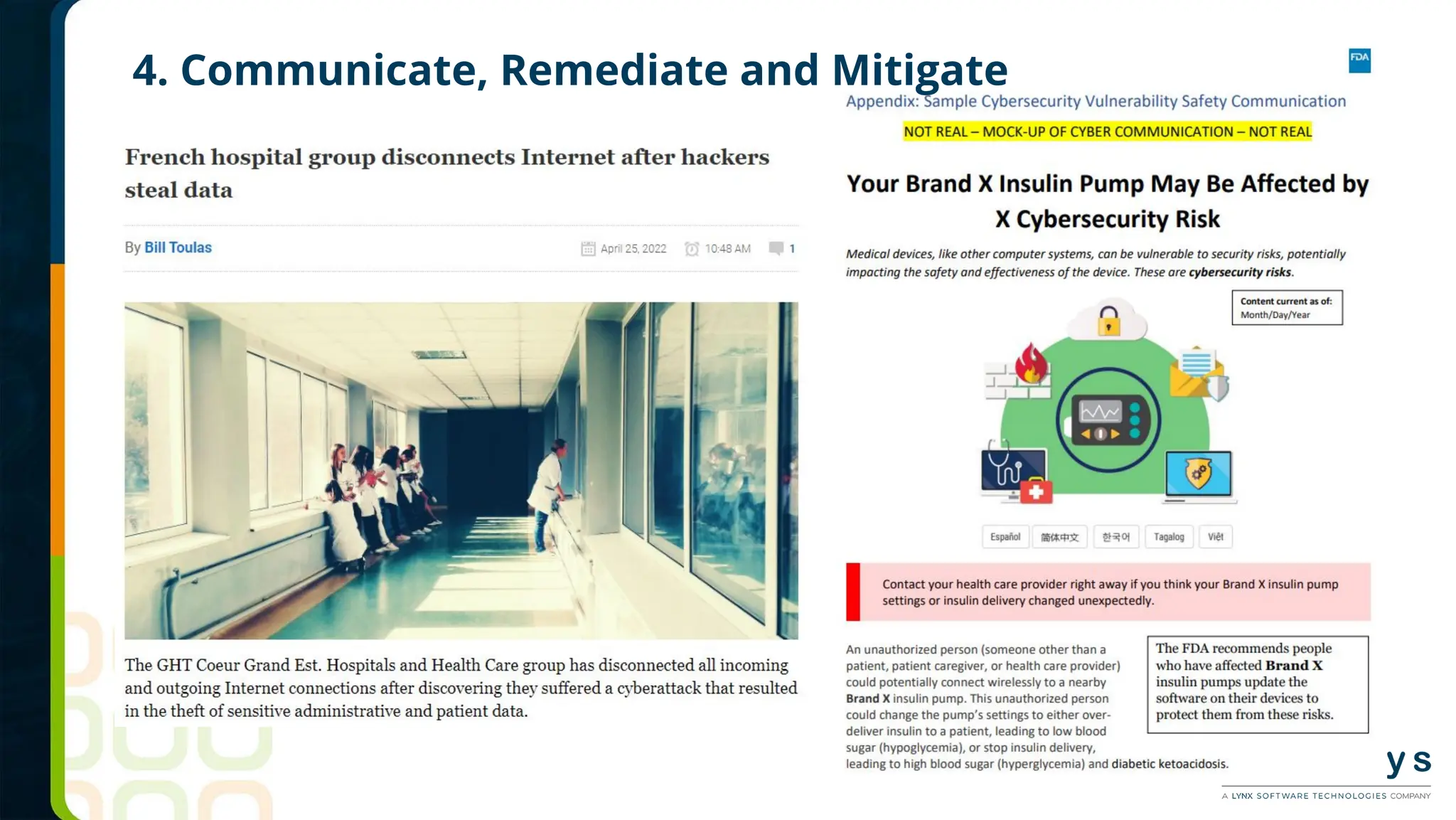 The Real-World Challenges of Medical Device Cybersecurity- Mitigating ...