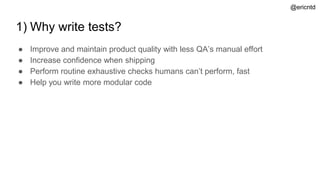 The real beginner's guide to android testing | PPT