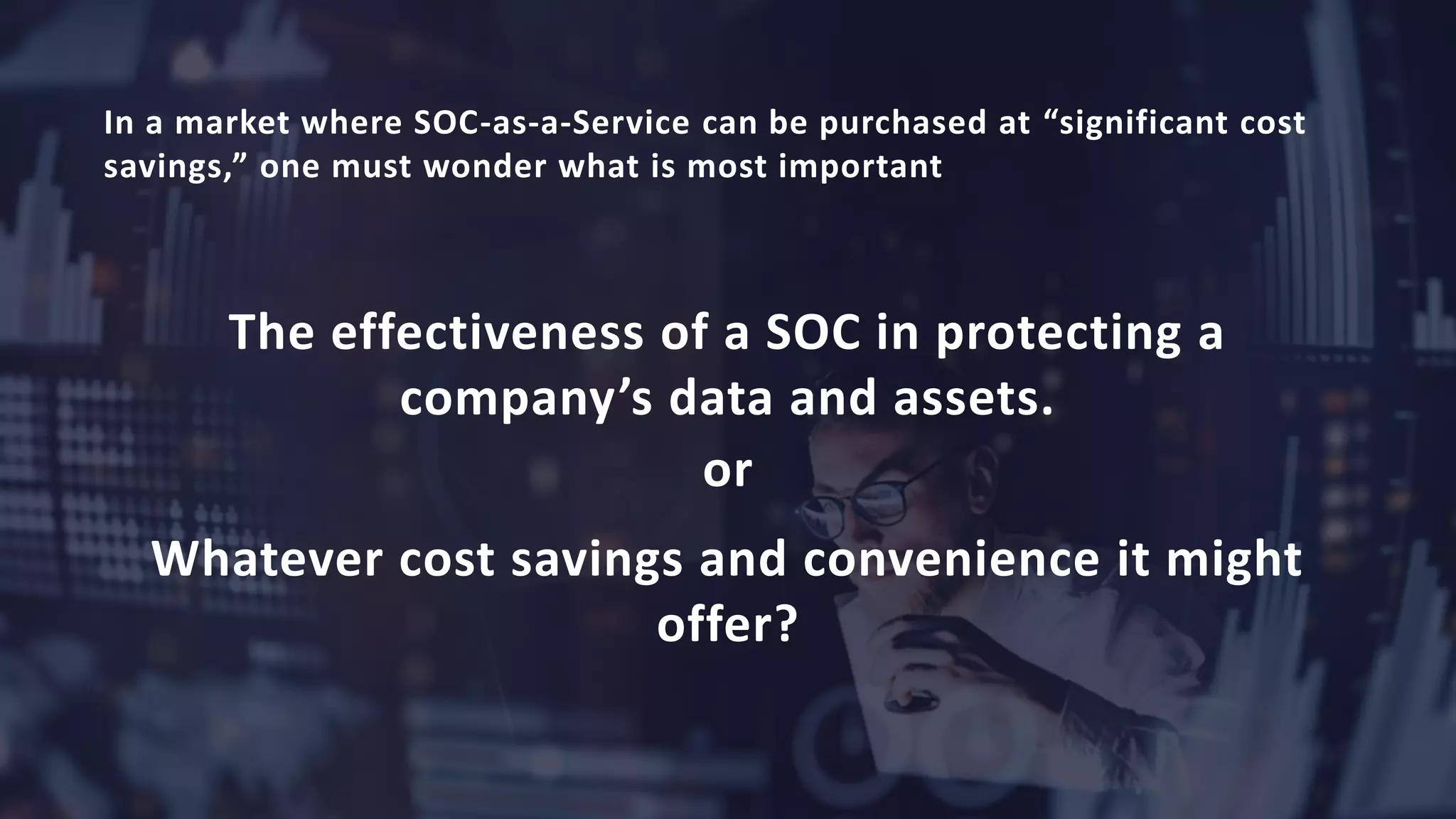 The real cost of a cheap security operations center | PDF