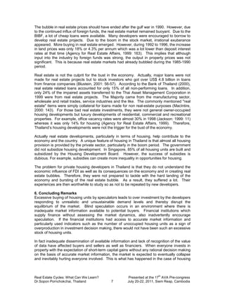 The real estate cycles | PDF