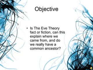 Sample 4th Q - The real eve theory2.1 | PPT