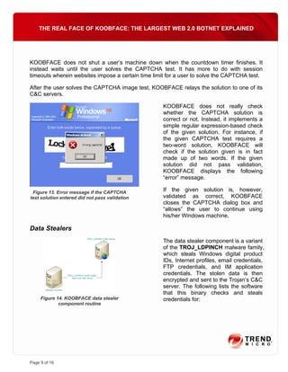 The Real Face Of KOOBFACE | PDF