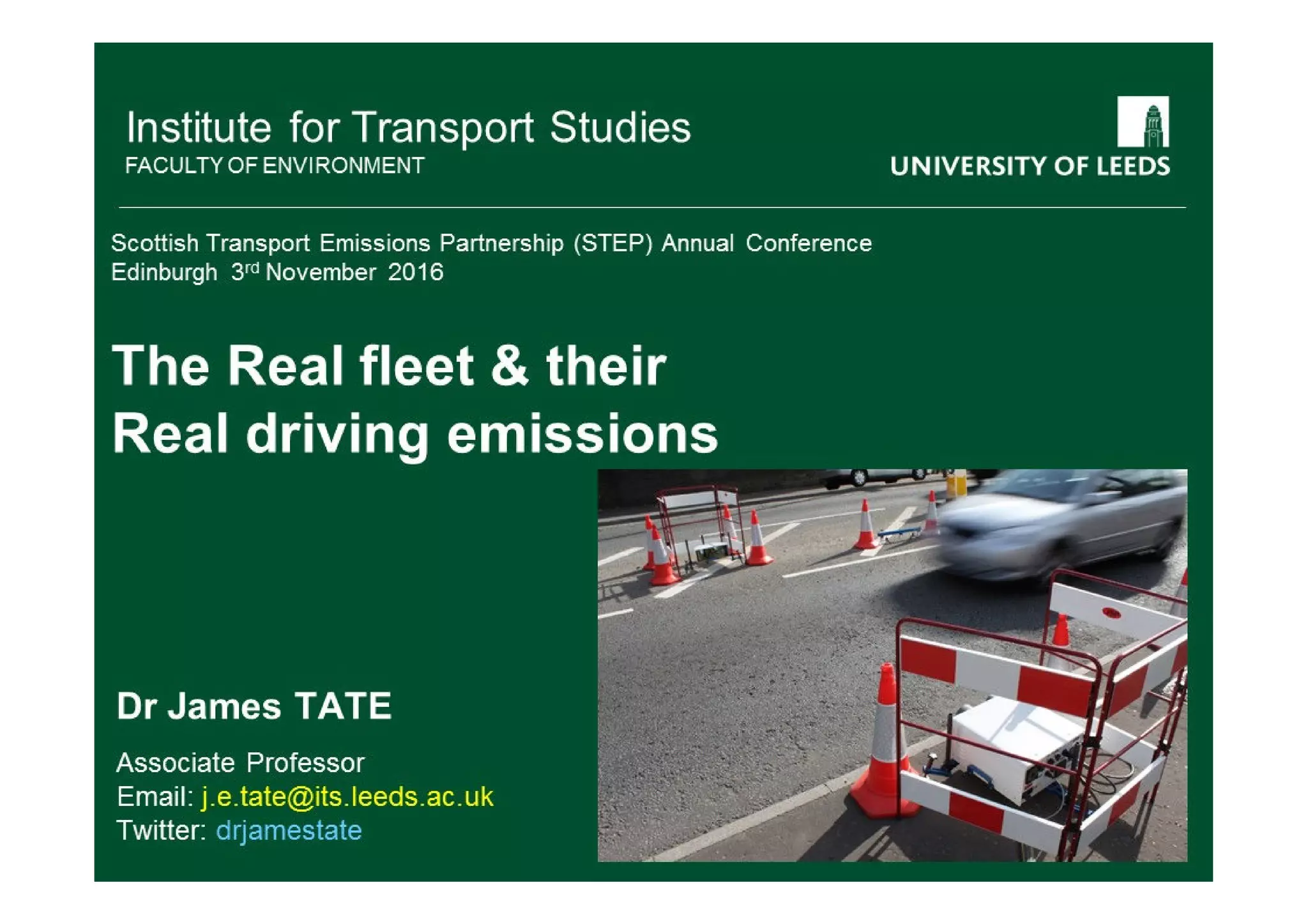 The real fleet and real driving emissions | PPT