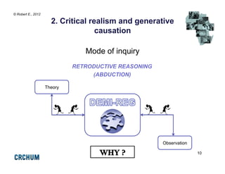 Emilie Robert The realist approach 2012 | PDF