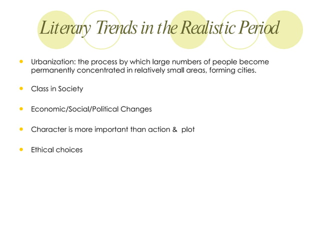 The realistic period | PPT