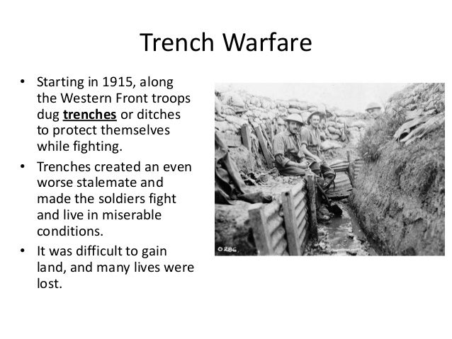 Ww1 Trenches Facts About World War I Trench Warfare