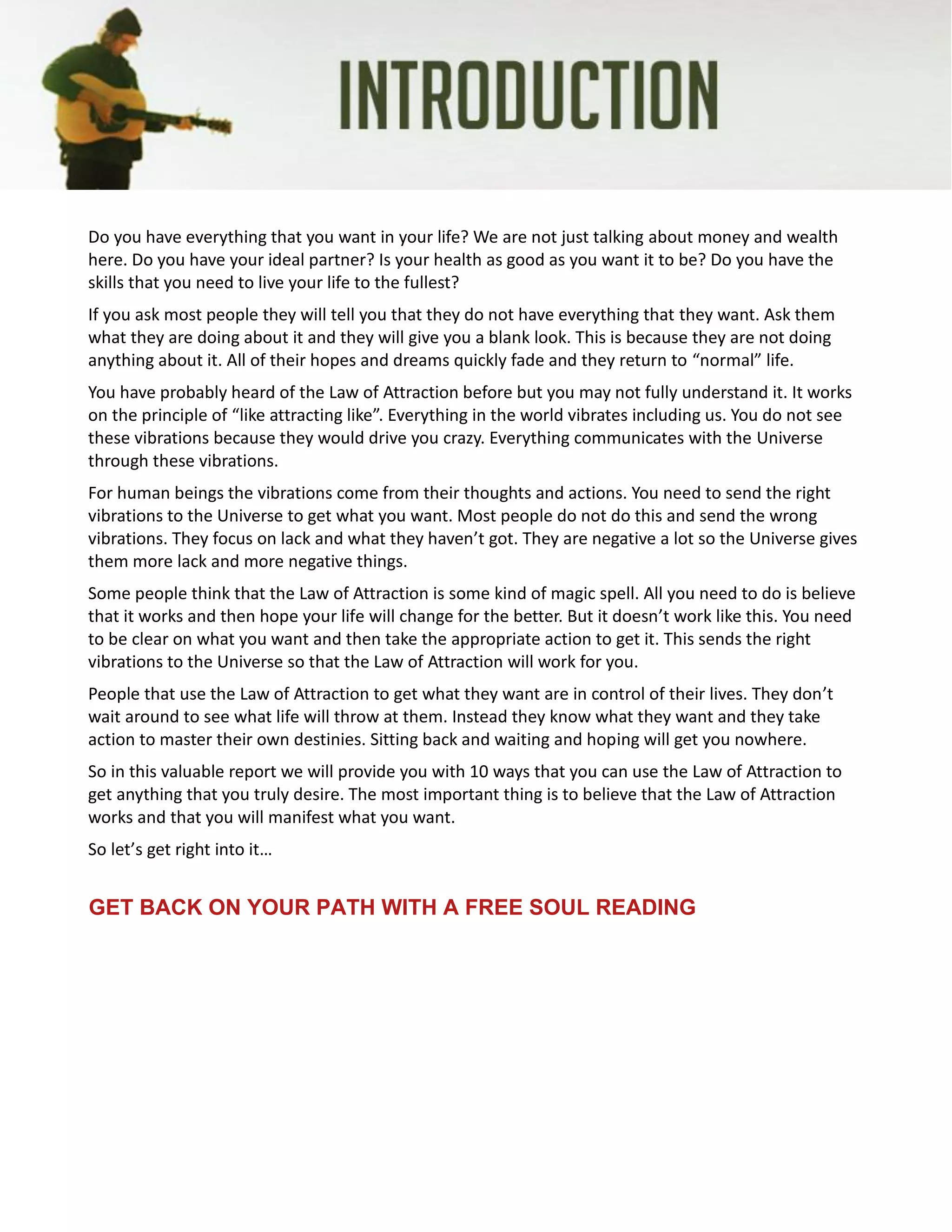 The Real Law of Attraction Code | PDF