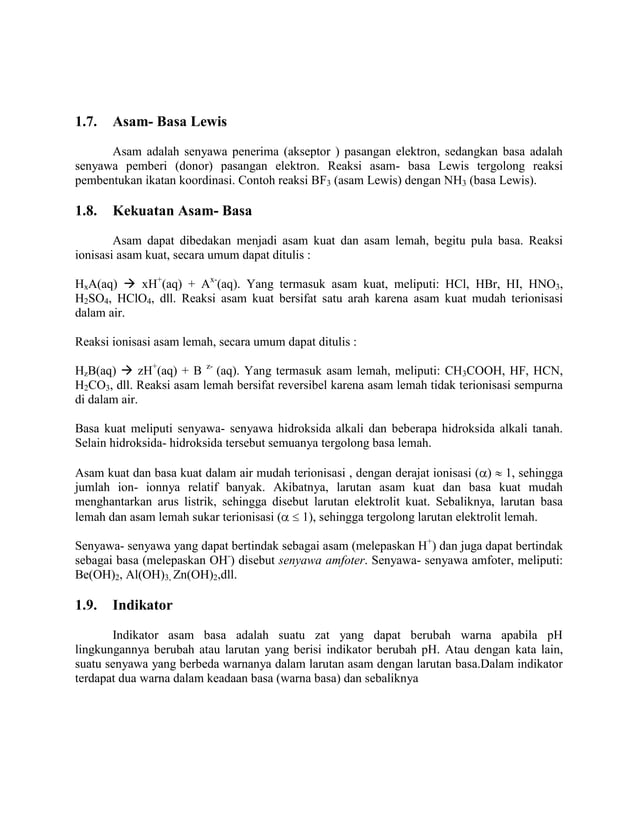 The real makalah ( reaksi kimia dalam larutan air ) | DOCX