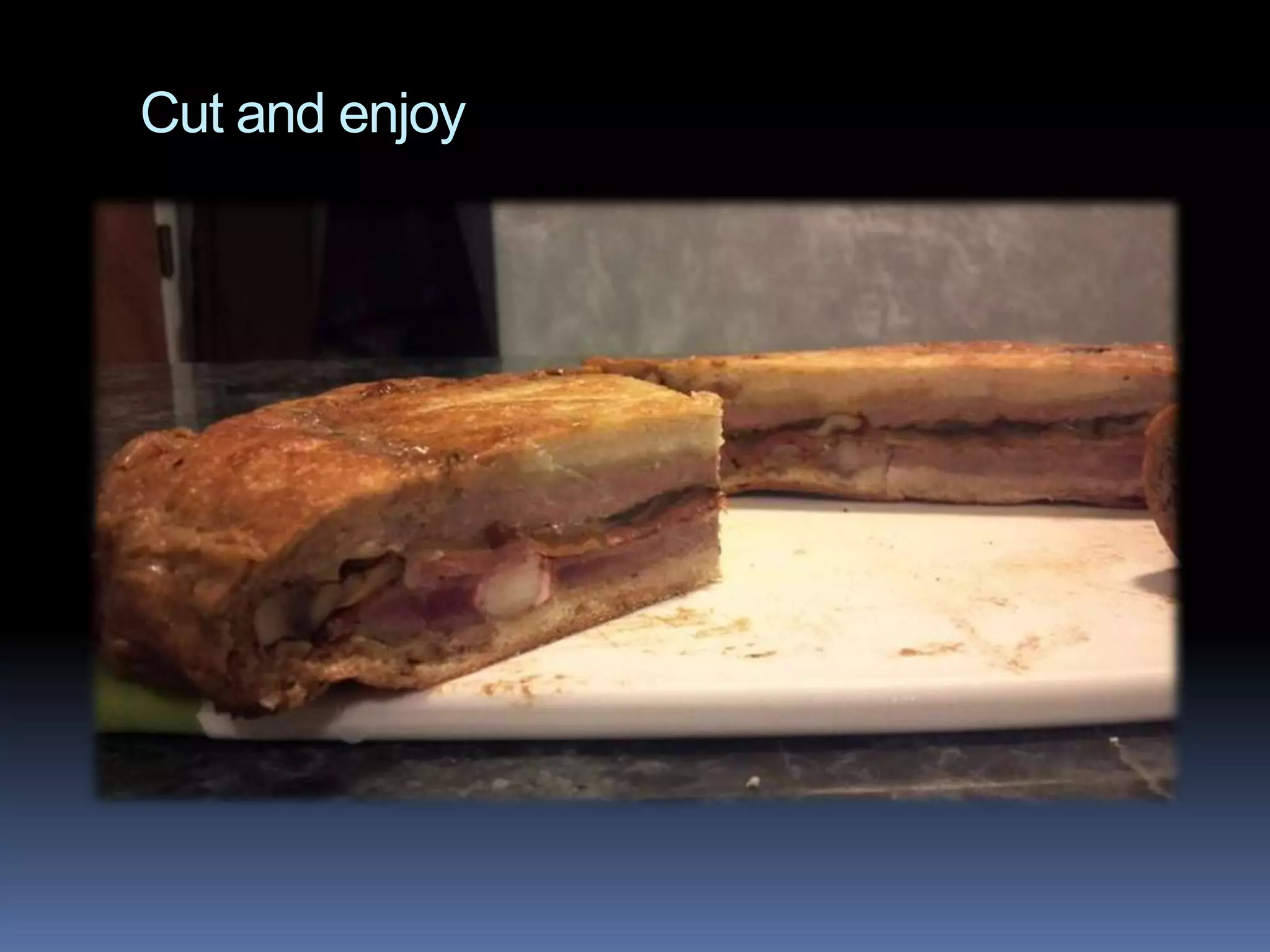 The real man’s sandwich v2 | PPT