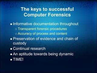 The Realm Of Digital Forensics | PPT