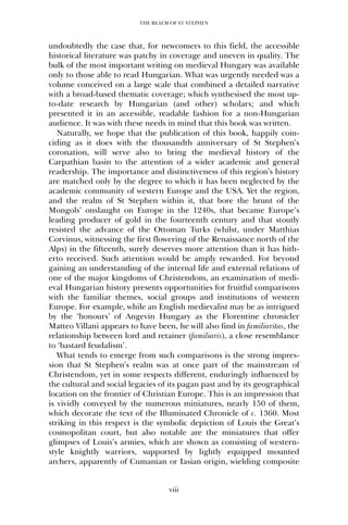 The Realm of St. Stephen A History of Medieval Hungary (895-1526 | PDF