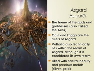 PowerPoint on The Realms of the Norse World.pptx