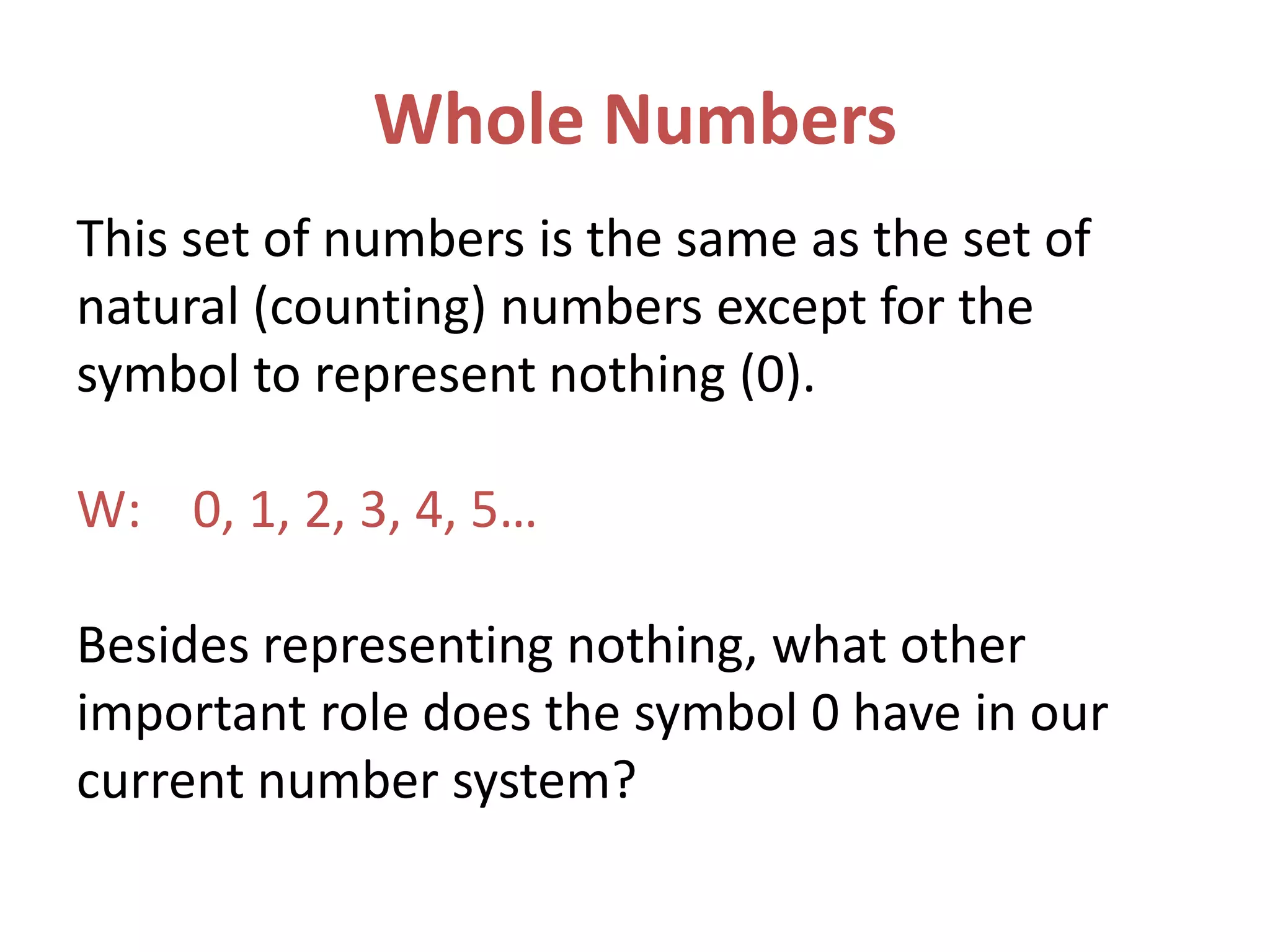 The real number system | PPT