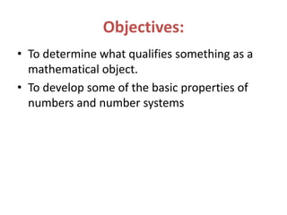 The real number system | PPTX